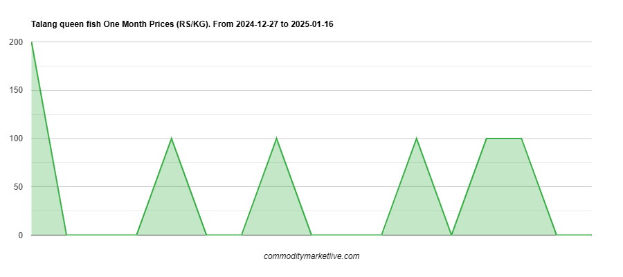 Talang Queen Fish Fish Price Today | Fish Wholesale Price in India